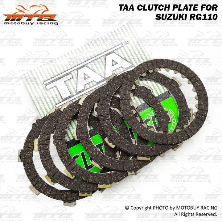 SUZUKI RG110 TAA HIGH PERFORMANCE CLUTCH PLATE | Lazada