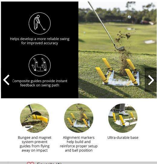 SKLZ - Swing Guide Trainer กระจกซ้อมเพิ่มความแม่นยำวงสวิงกอล์ฟ Swing Path & Plane | Lazada.co.th