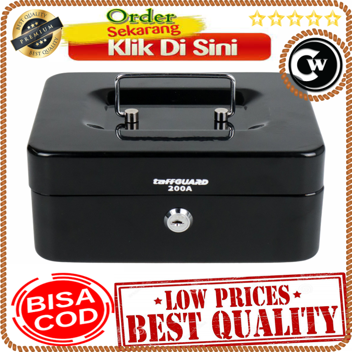 BISA COD Brankas Mini Uang Cash Money Box 19 x 16 x 9 cm | Tempat ...