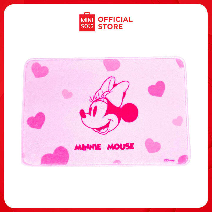 MINISO Disney Mickey Mouse Collection Imitation Cashmere Floor Mat ...