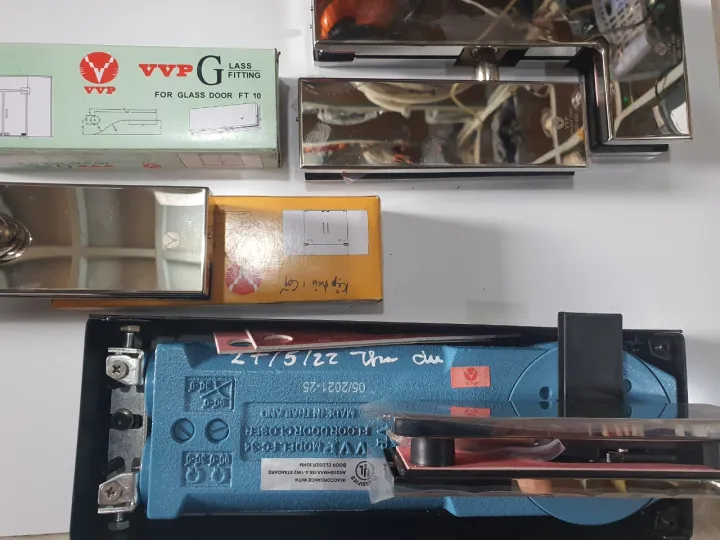 Kẹp kính VVP Chính Hãng FT10 / FT20 / FT40/ FT50/FC 34 - Bộ kẹp kính dùng cho cửa kính thủy lực ...