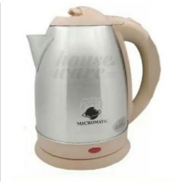 Micromatic 2.0L Stainless Steel Electric Kettle ( Beige ) - MCK 1850 ...