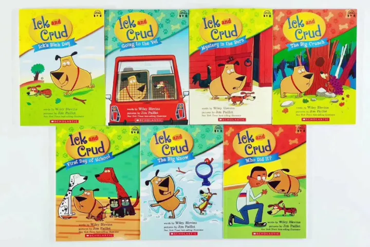 Ick and Crud 7 books set,English funny book for kids | Lazada.co.th
