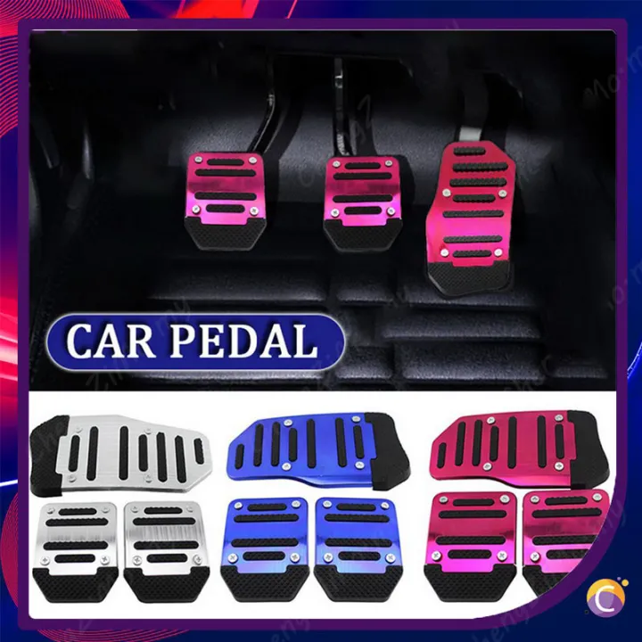 【Zerui】Car pedal manual car accelerator clutch brake anti-skid pedal ...