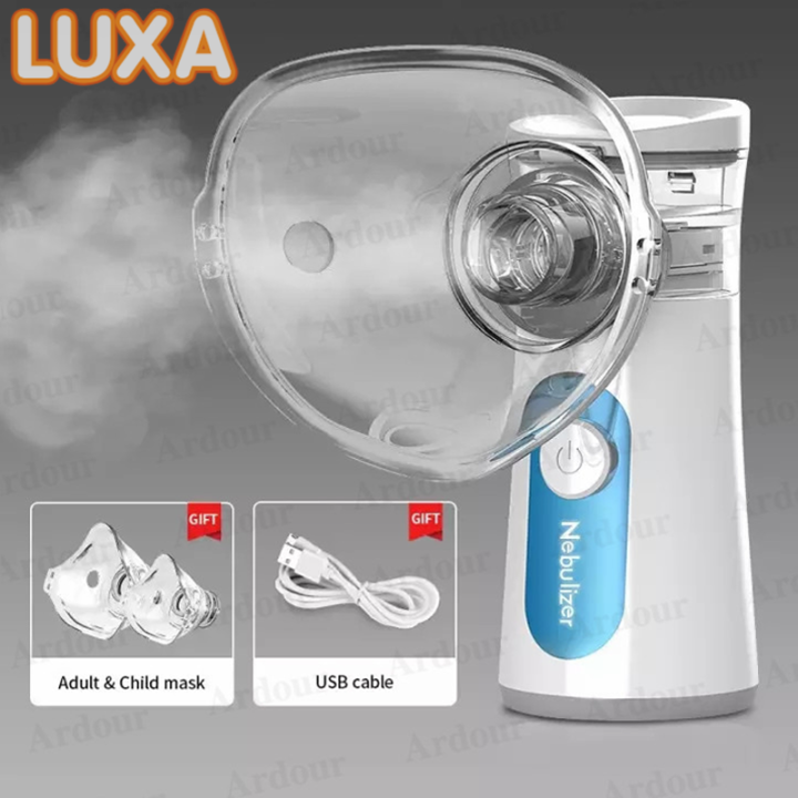 LUXA Nebulizer Portable Rechargeable Handheld Ultrasonic Atomizer ...