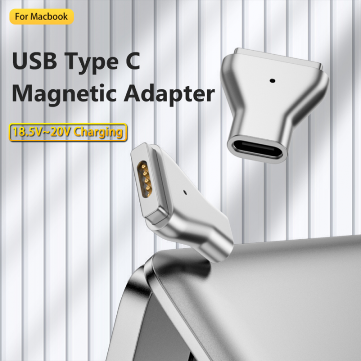 Type C Magnetic USB PD Adapter for IOS Magsafe 1 Magsafe 2 Plug ...