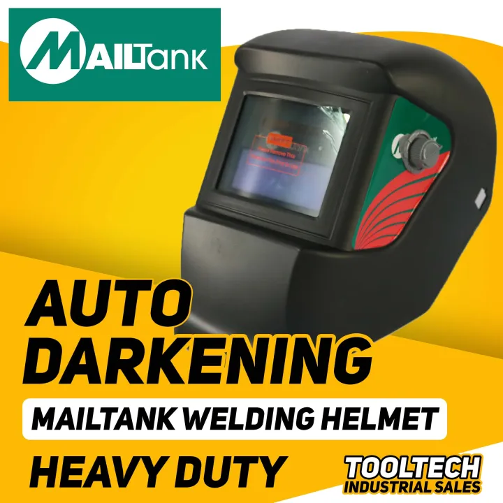 MAILTANK Auto Darkening Welding Helmet SH-34 or INGCO AHM009 Auto ...