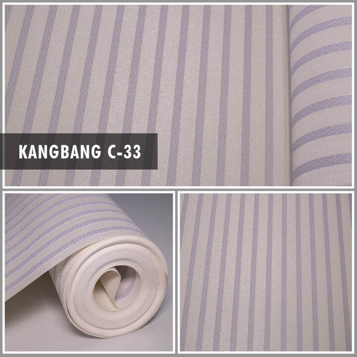 WALLPAPER PREMIUM //WALLPAPER VINYL //KODE C30-C33//UKURAN 53CM X10M ...