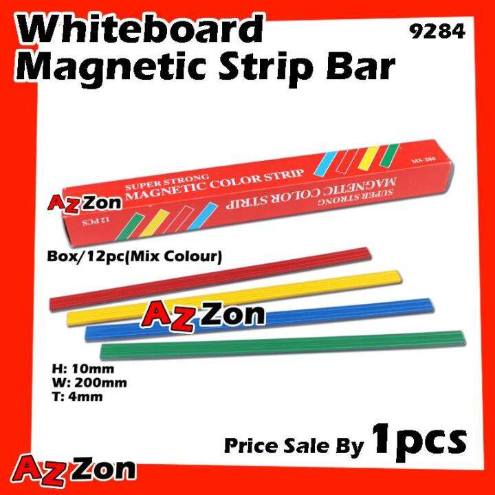 9284 Whiteboard Magnetic Strip Bar / Magnetic Color Strip / Bar Magnet ...