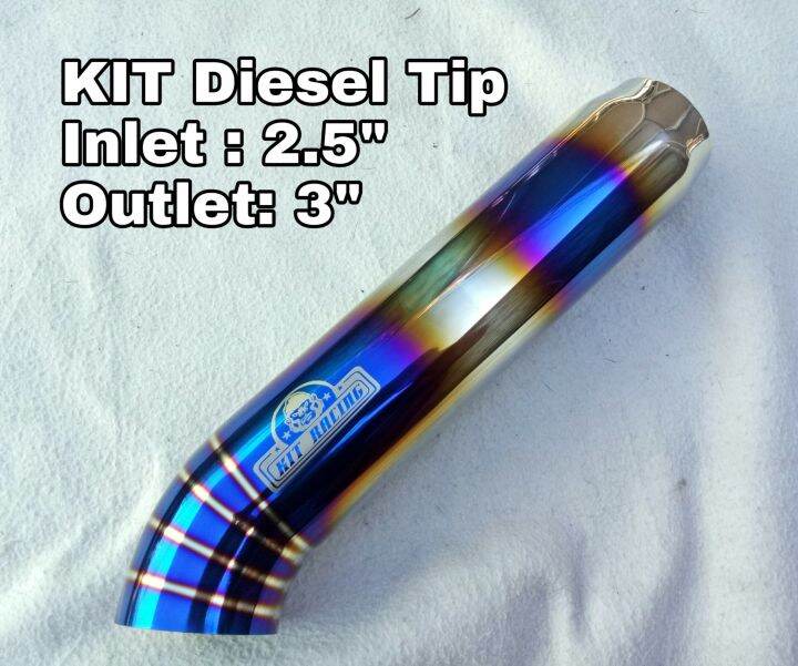 KIT RACING DIESEL TIP Premium Quality Titanium Burnt Thai Look Diesel ...
