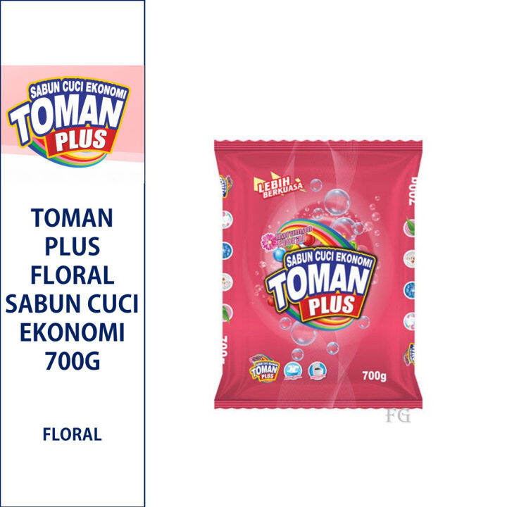 Toman Plus Floral Sabun Cuci Ekonomi 700g | Lazada