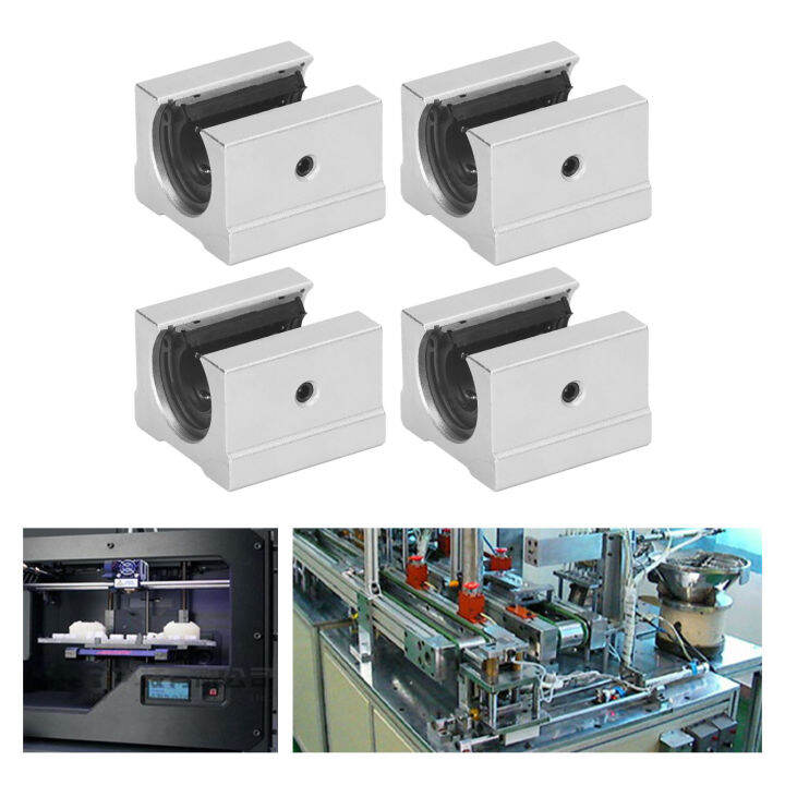 Linear Motion Slide Block Bearing Slide Block SBR16UU Aluminum Alloy ...