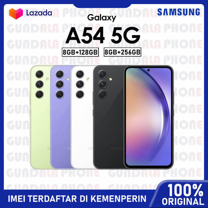 Samsung Galaxy A54 5G - Triple Camear 50MP, NFC - Garansi resmi ...