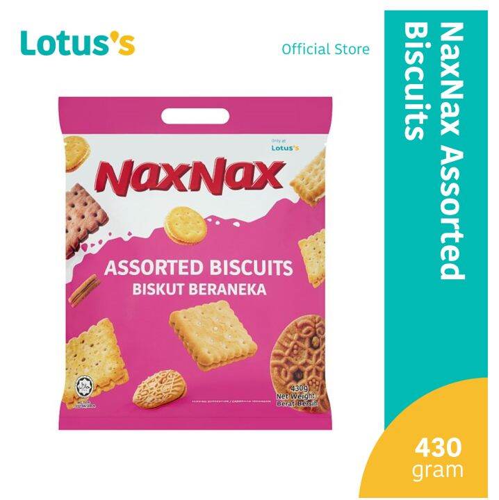 NaxNax Assorted Biscuits 430g | Lazada