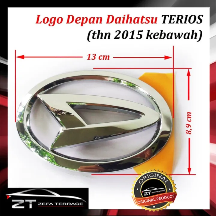 Emblem/Logo/lambang Daihatsu logo depan Daihatsu Terios 2015 kebawah ...