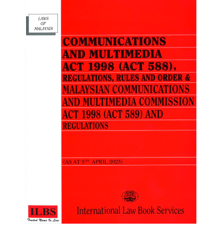 Communications And Multimedia Act 1998 (Act 588) | Lazada