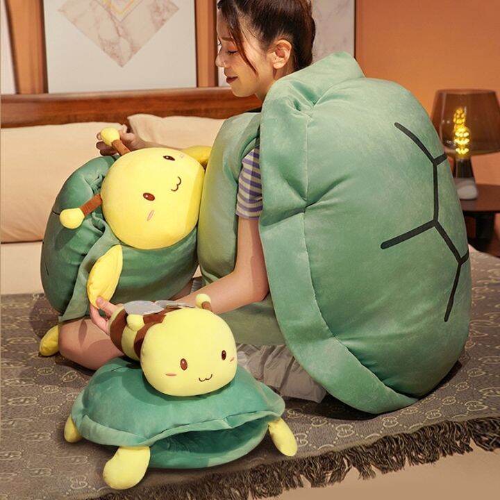 Creative Cute Turtle Bee Plush Doll Kawaii Cartoon Turtle Honey Plush ...