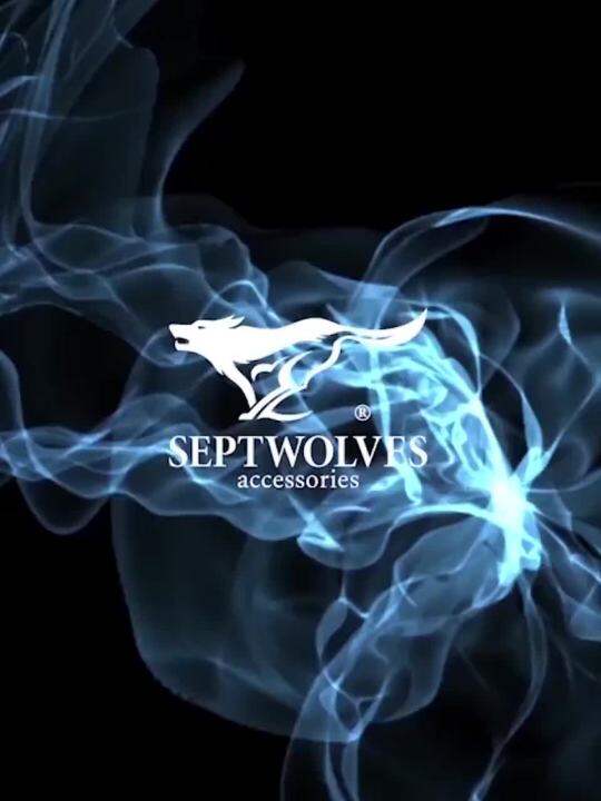 เข็มขัดผู้ชาย Septwolves หัวเข็มขัดอัตโนมัติเข็มขัดหนังวัวแท้หนังแท้ ...