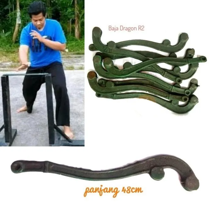 Baja Patahan Besi Model Dragon Ukuran R½ R1 R2 R3 | Besi Baja Asli ...