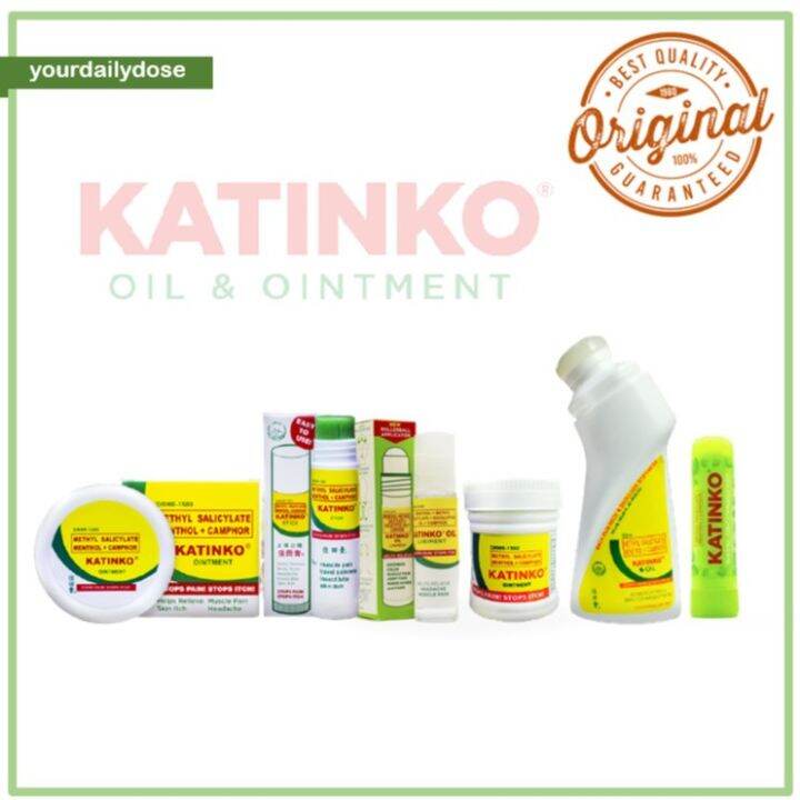 KATINKO 10G / 30G / ROLL ON / STICK / LINIMENT 35ML / LINIMENT 50ML ...