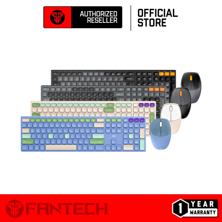 Fantech WK895 / WK-895 Pop Keys Wireless Keyboard Mouse Combo Office Series | Lazada