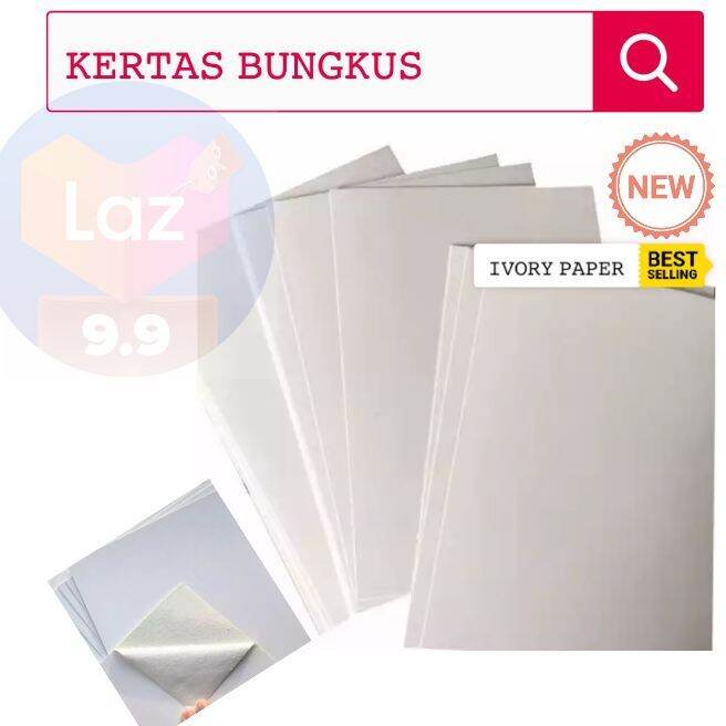 KERTAS IVORY A3 IVORI A3 (32 X 47) CM gramasi 250 gsm isi 50 lembar ...