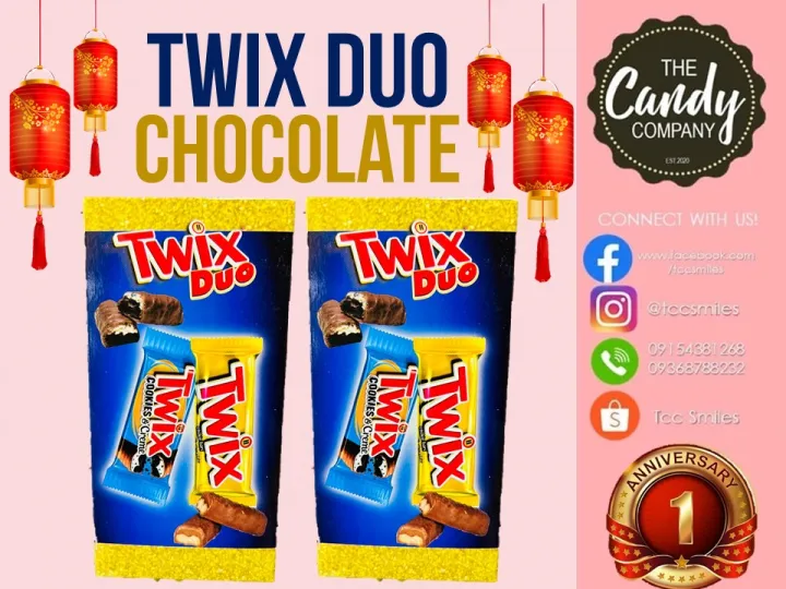 Twix Duo Cookies and Creme and Original Box | Lazada PH