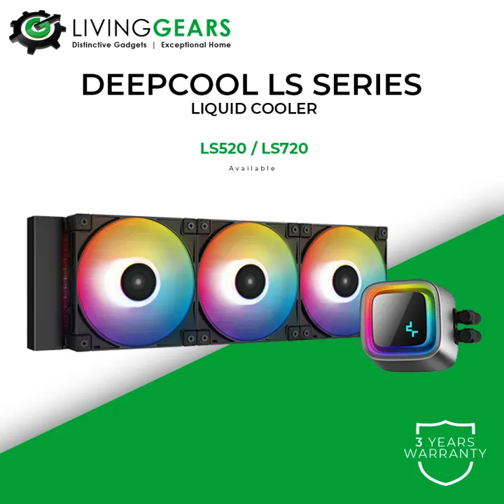 DEEPCOOL LS SERIES (LS520 / LS720) Liquid Cooler | Lazada