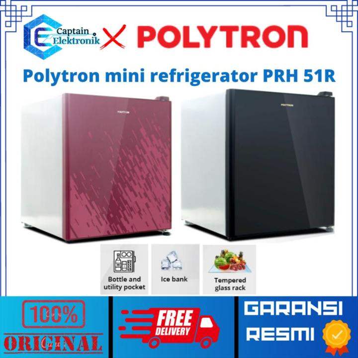 Polytron Kulkas Mini PRH 51R PRH-51 PRH 51 R PRH51 R PORTABLE | Lazada ...