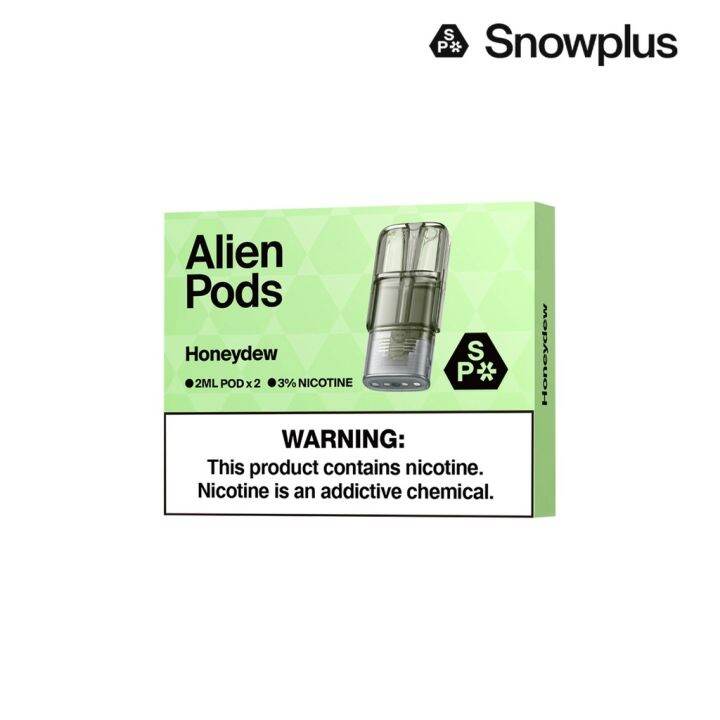 Snowplus Alien 2-in-1 Pods (Honeydew) | Lazada PH