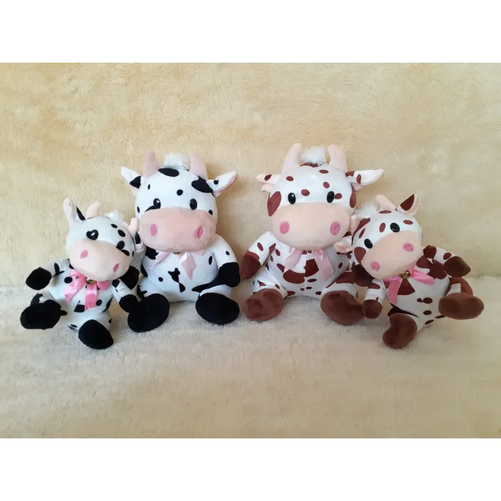 Boneka Sapi Lucu, Boneka Sapi Duduk, Cute Sitting Cow | Lazada Indonesia