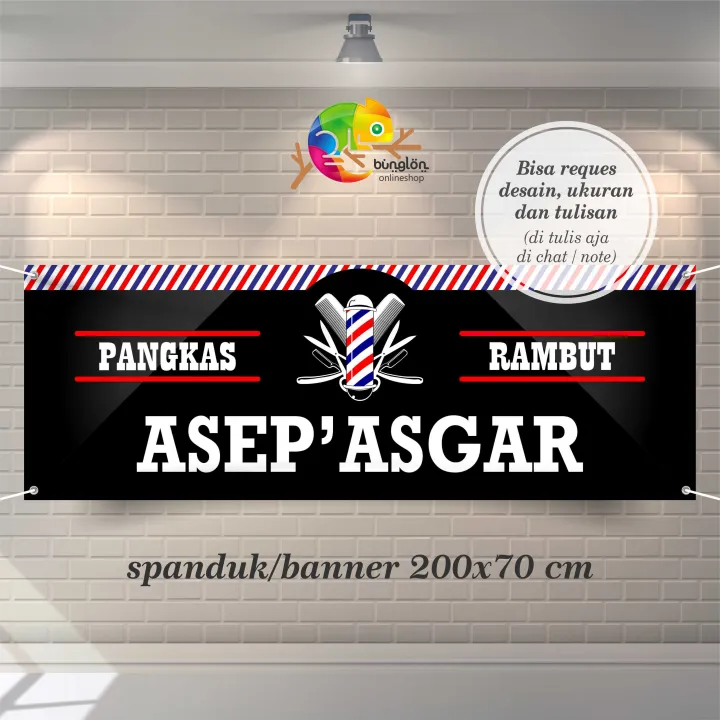 Spanduk, Banner Pangkas Rambut Modern | Lazada Indonesia