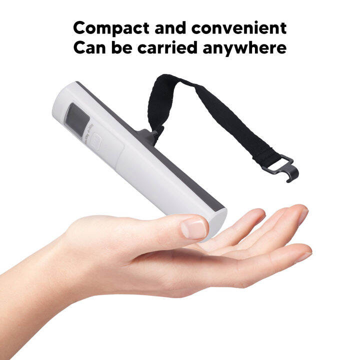 Timbangan Digital portabel timbangan koper nyaman, baterai layar LCD ...