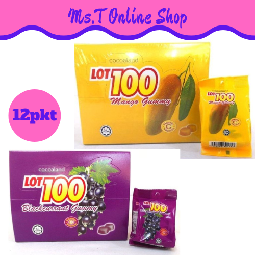 [MT] Lot 100 Gummy Sweet 33gm x 12pkt | Lazada