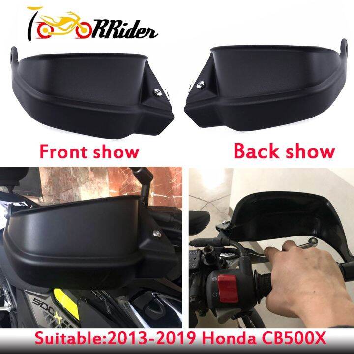 รถจักรยานยนต์สำหรับฮอนด้า Cb500x Cb 500x สีดำจับบาร์มือแปรงยาม ...