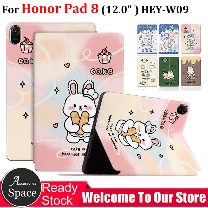 สำหรับแท็บเล็ต Huawei Honor Pad 8 HEY-W09เคสรูปการ์ตูนน่ารัก Honor ขนาด ...
