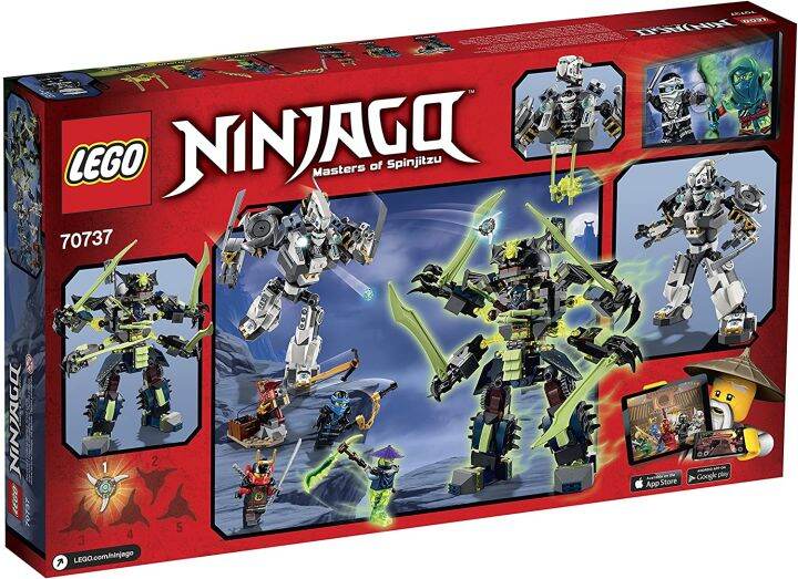 Ninjago 70737 Titan Mecha Combat Block Set (754 pieces) guaranteed ...