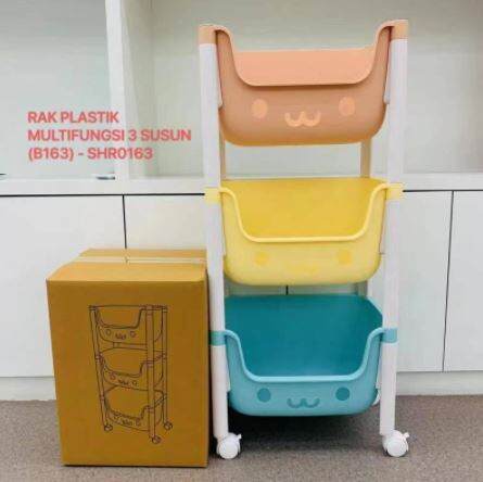 RAK MAINAN ANAK B163/RAK PENYIMPANAN MAINAN DAN POPOK ANAK/RAK ...