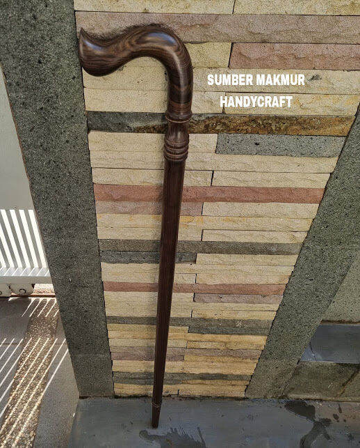 Tongkat Jalan Kayu Kalimasada Tongkat Kayu Bertuah Kalimosdo Panjang 1 ...