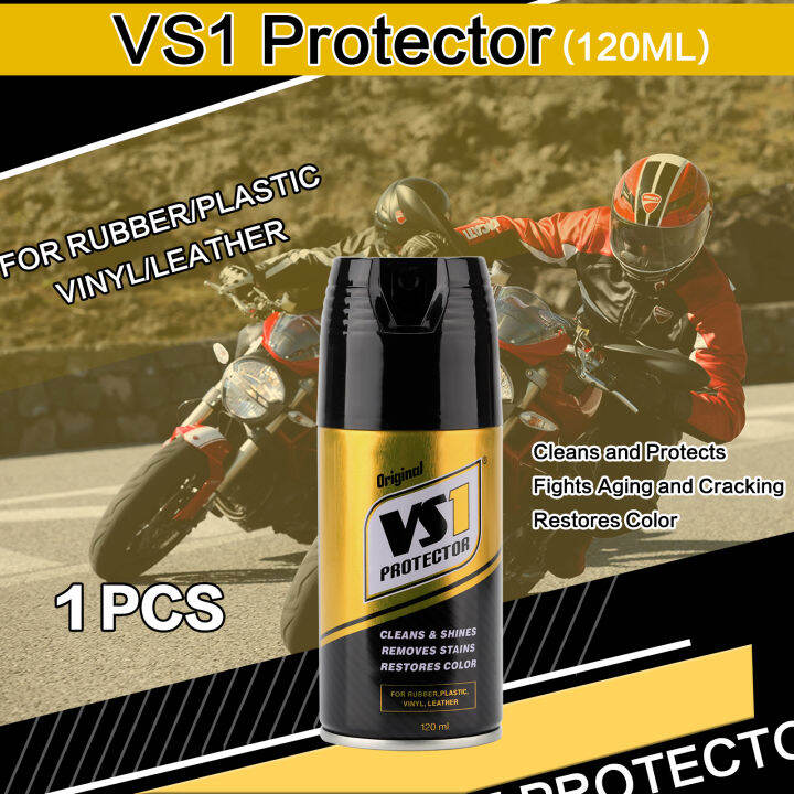 Motorcycle VS1 Protector Spray Small 120ml and Cleaning champ For motorcycle Car | Lazada PH
