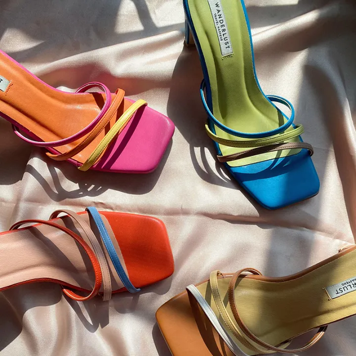 รองเท้า Wanderlustshoes รุ่น Fiona Heels | Lazada.co.th