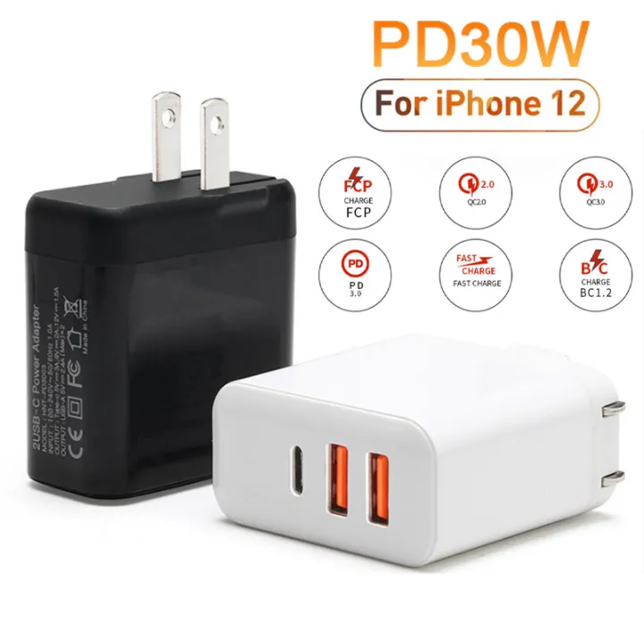 Legend 3.0 PD Quick Charger Head 30W USB Type C Fast Charger Power ...