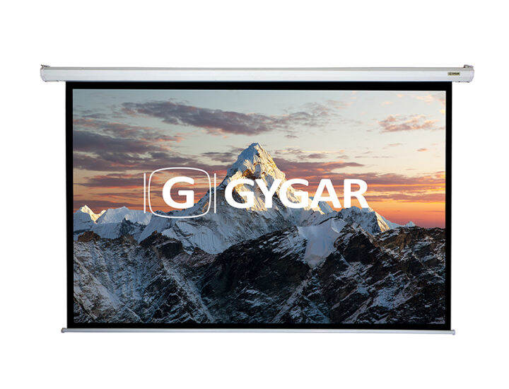 จอรับภาพ โปรเจคเตอร์ แบบควบคุมการขึ้นลงด้วยมอเตอร์ไฟฟ้า GYGAR Motorized ...