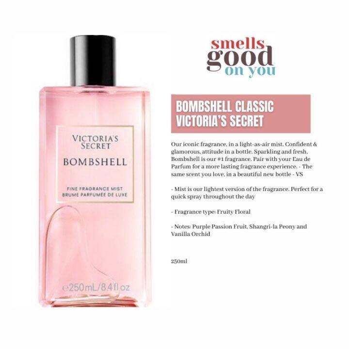Bombshell Classic Victoria’s Secret 250ML | Lazada PH