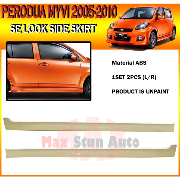 PERODUA MYVI SE SE2 2005-2010 SE LOOK SIDE SKIRT (SE) SPECIAL EDITION ...