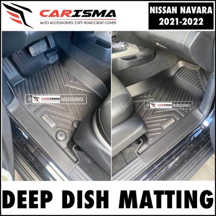 Nissan NAVARA 2021-2022 DEEP DISH MATTING EL/VL/E/PRO 4X (navara ...