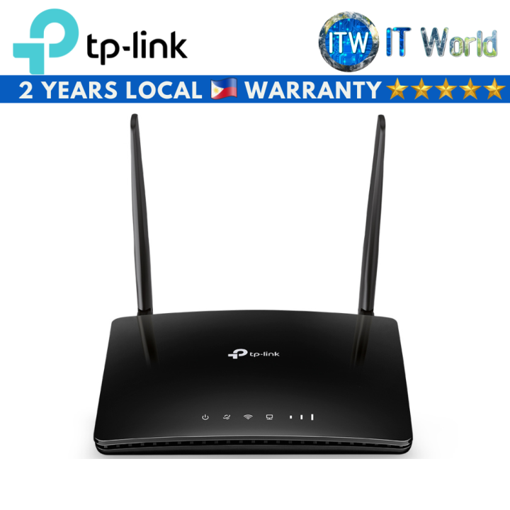 ITW | TP-Link TL-MR150 300Mbps Wireless N 4G LTE Router | Lazada PH