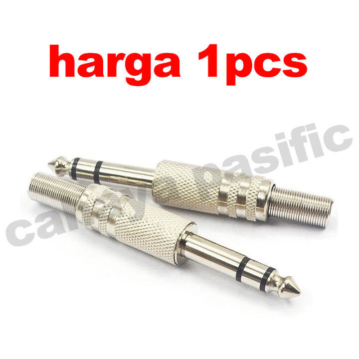 Jack Akai stereo Besi - Mic Silver - Audio - Besi - BESAR 6.5mm ...