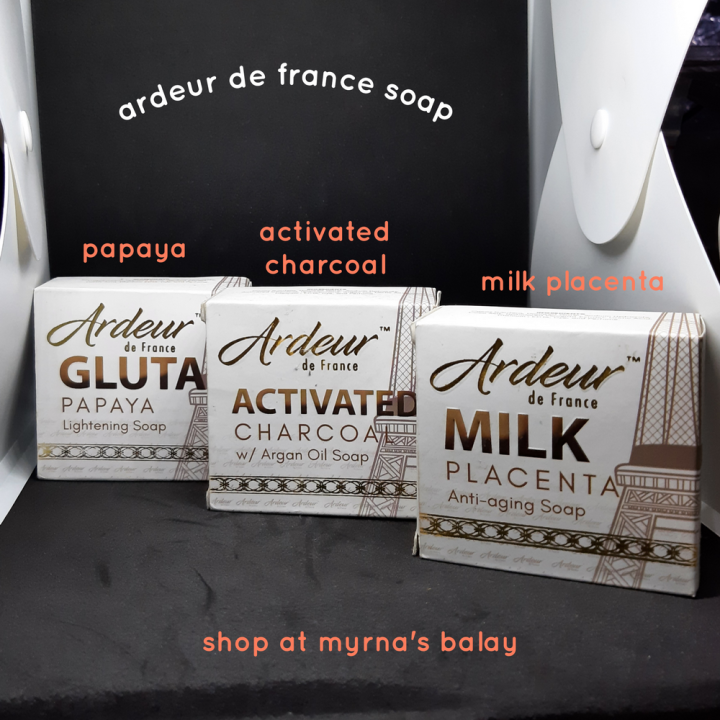 Ardeur de France Skin Lightening Body Soap | Gluta Papaya, Activated ...