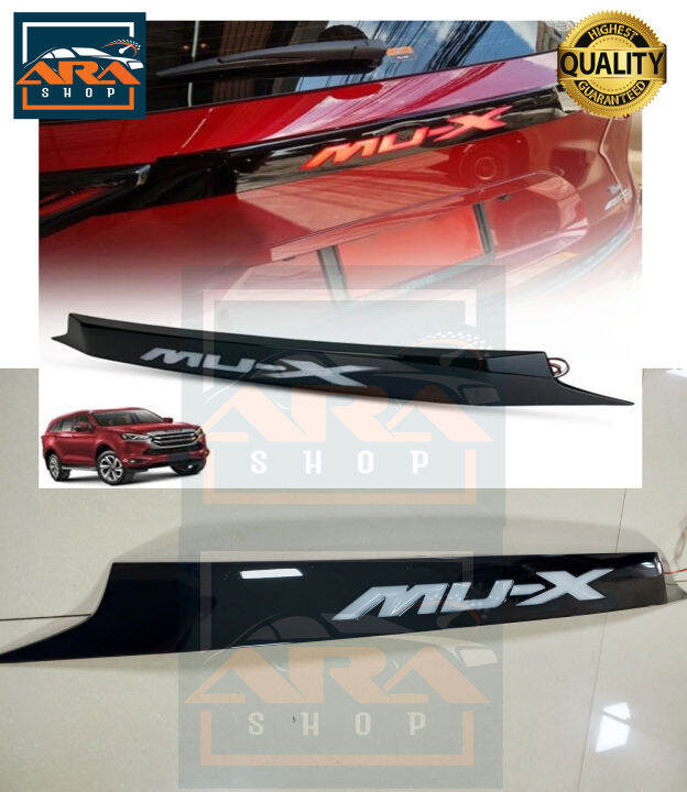 ISUZU MUX 2022 TRUNK LID with LED Glossy Black | Lazada PH